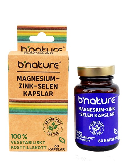 Magnesium Zinc Selenium Trace Element Capsules Vitamin Bna